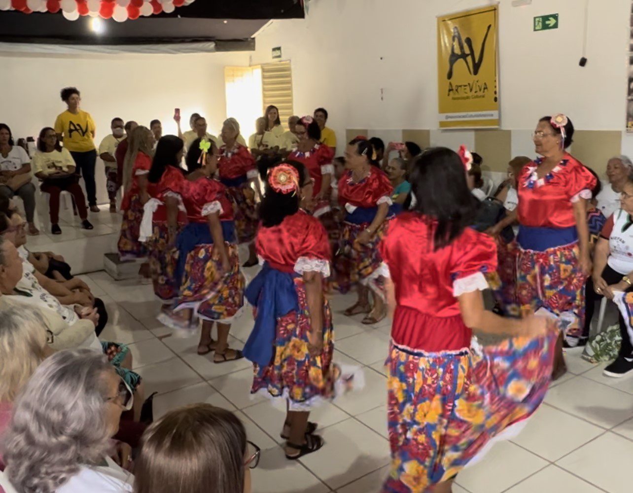 No "dia da Vovó" o Projeto Arte Viva fez homenagem especial a todas as ...